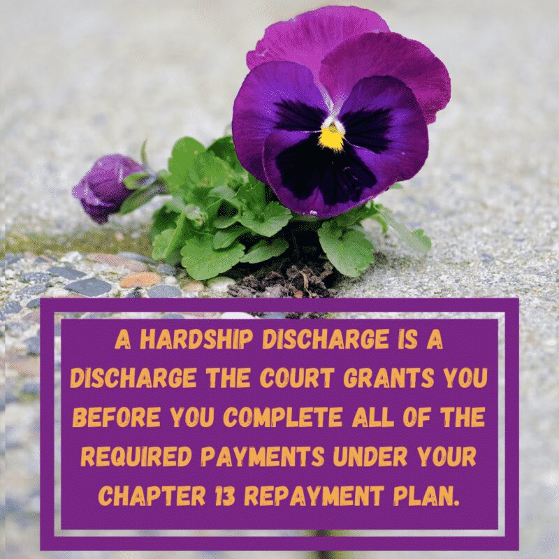 Early Discharge for Chapter 13 Bankruptcy | Nick C. Thompson, Atty.
